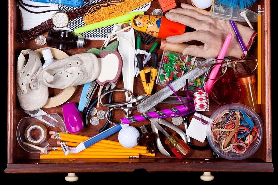 Messy Drawer