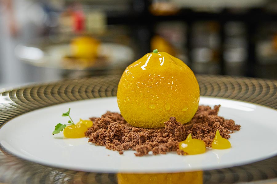 Mandarin white chocolate mousse recipe | RACV